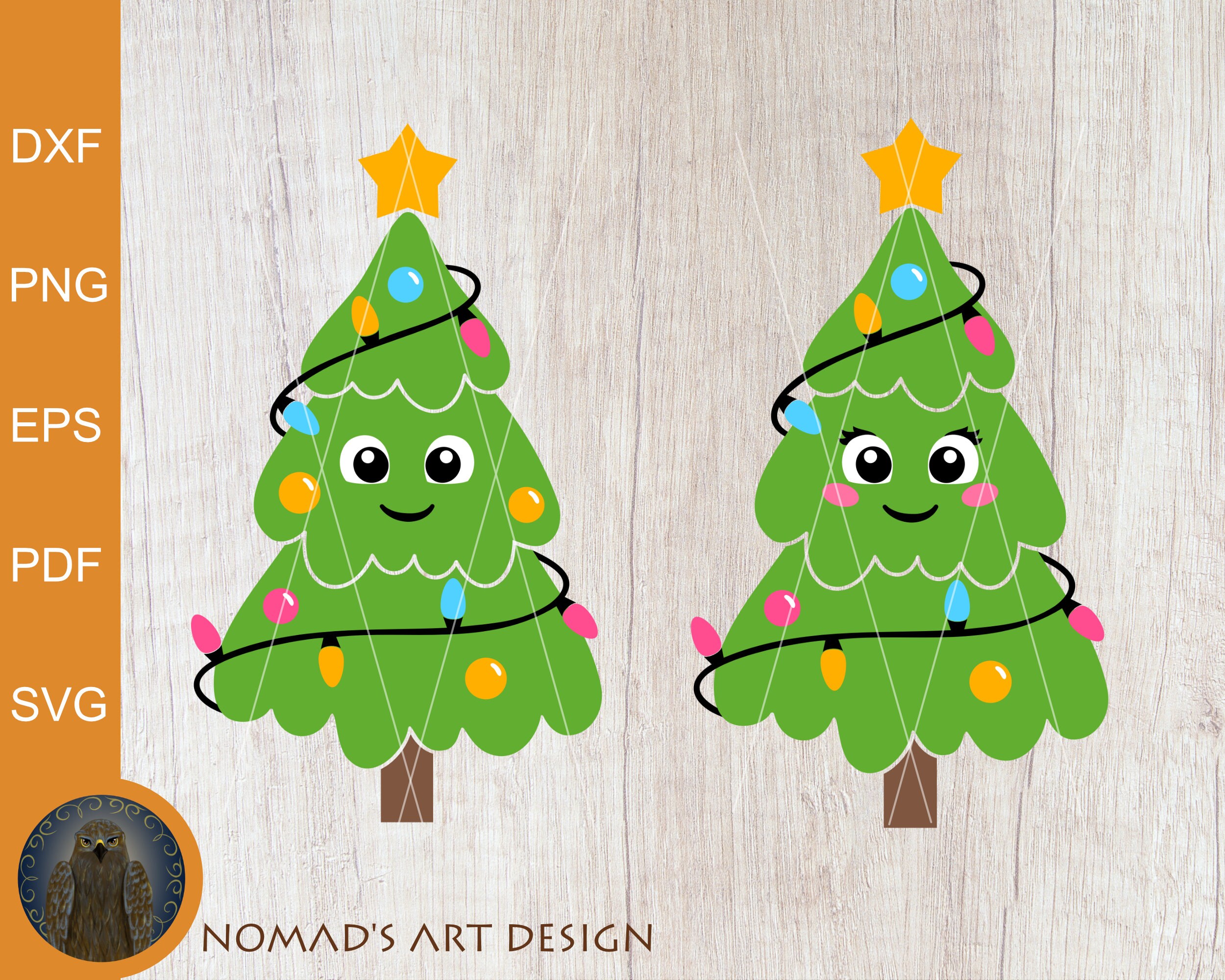 Kids Christmas Tree Svg Girl Christmas Svg Boy Christmas | Etsy