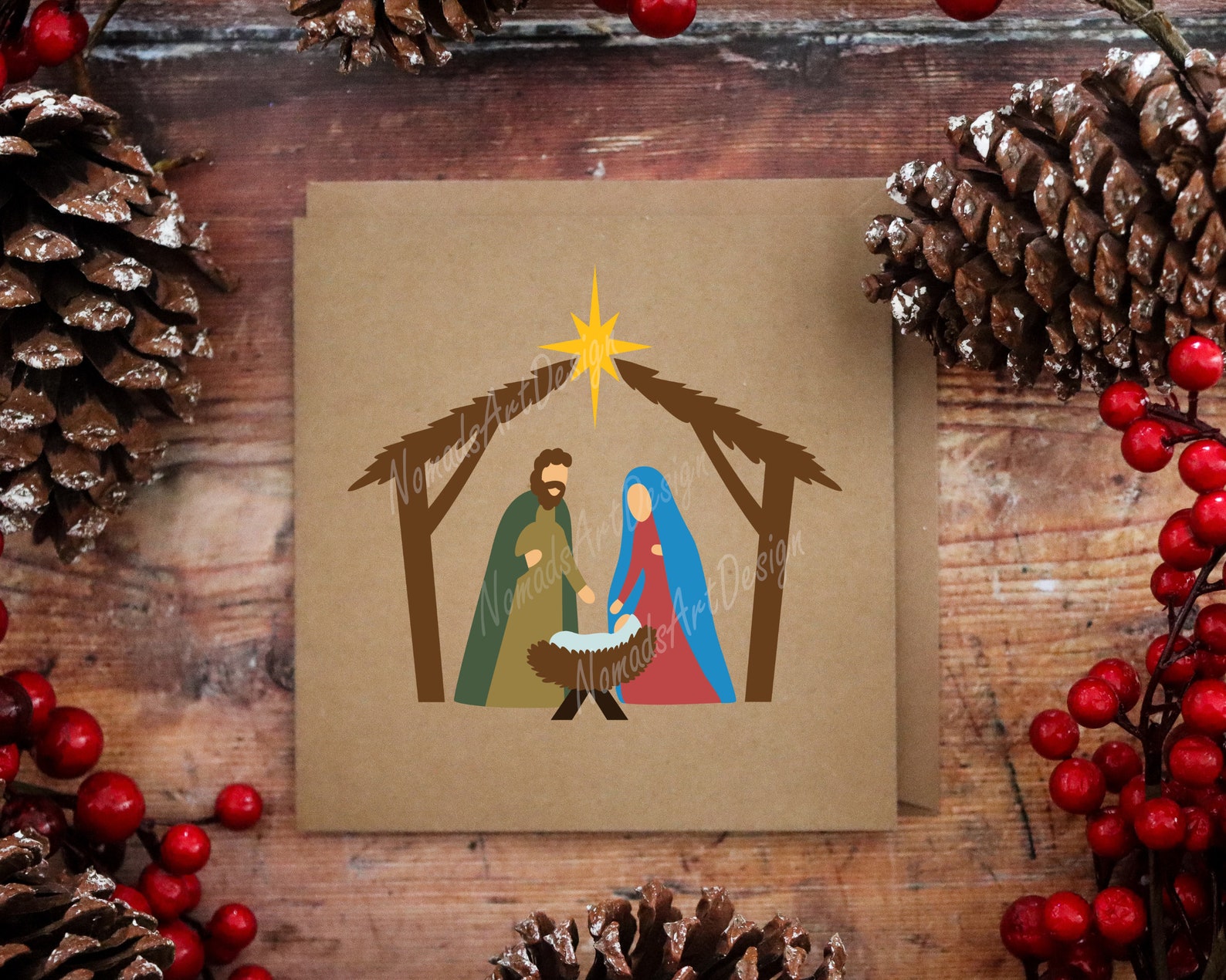 Nativity Scene Svg Manger Png Nativity Scene Png Manger | Etsy