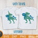 Two Rex Svg, Birthday Boy Svg, 2 Rex Svg, Girl Birthday Svg, Dinosaur ...