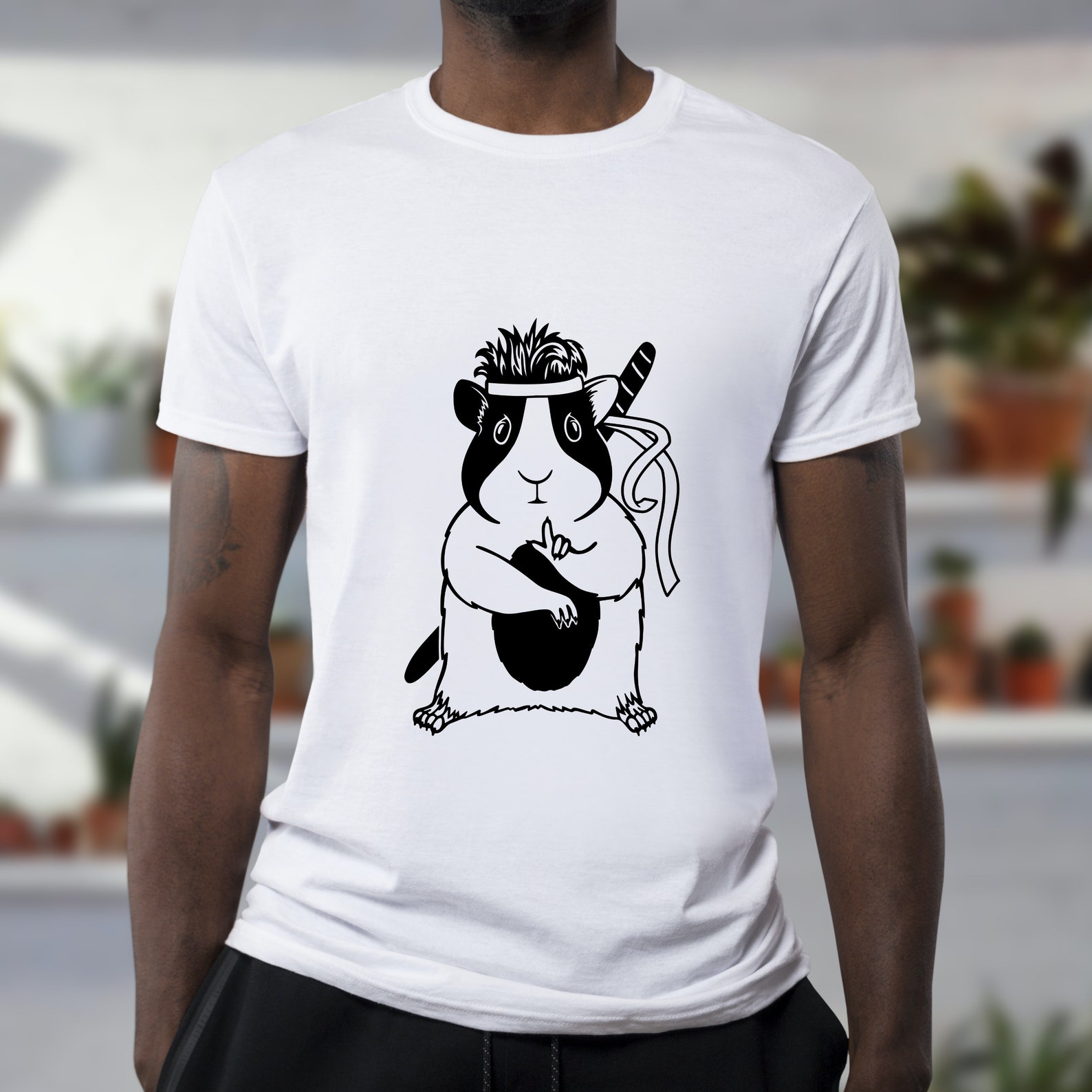 Guinea Pig Svg Ninja Svg Funny Pet Svg Funny Guinea Pig - Etsy Canada