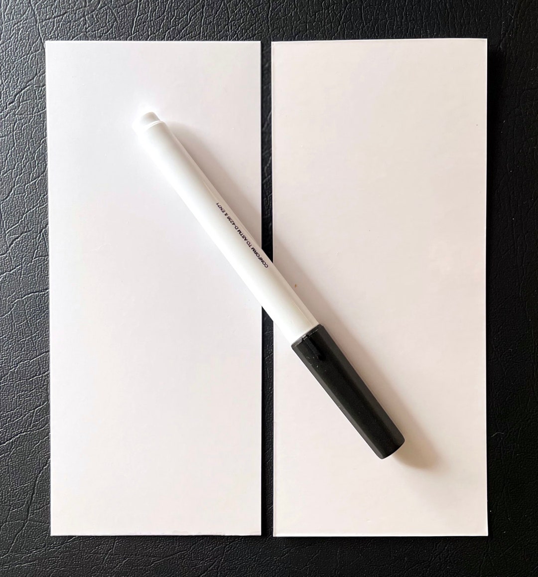 Dry-erase Replacement Inserts for Checklists Exclusively From ...