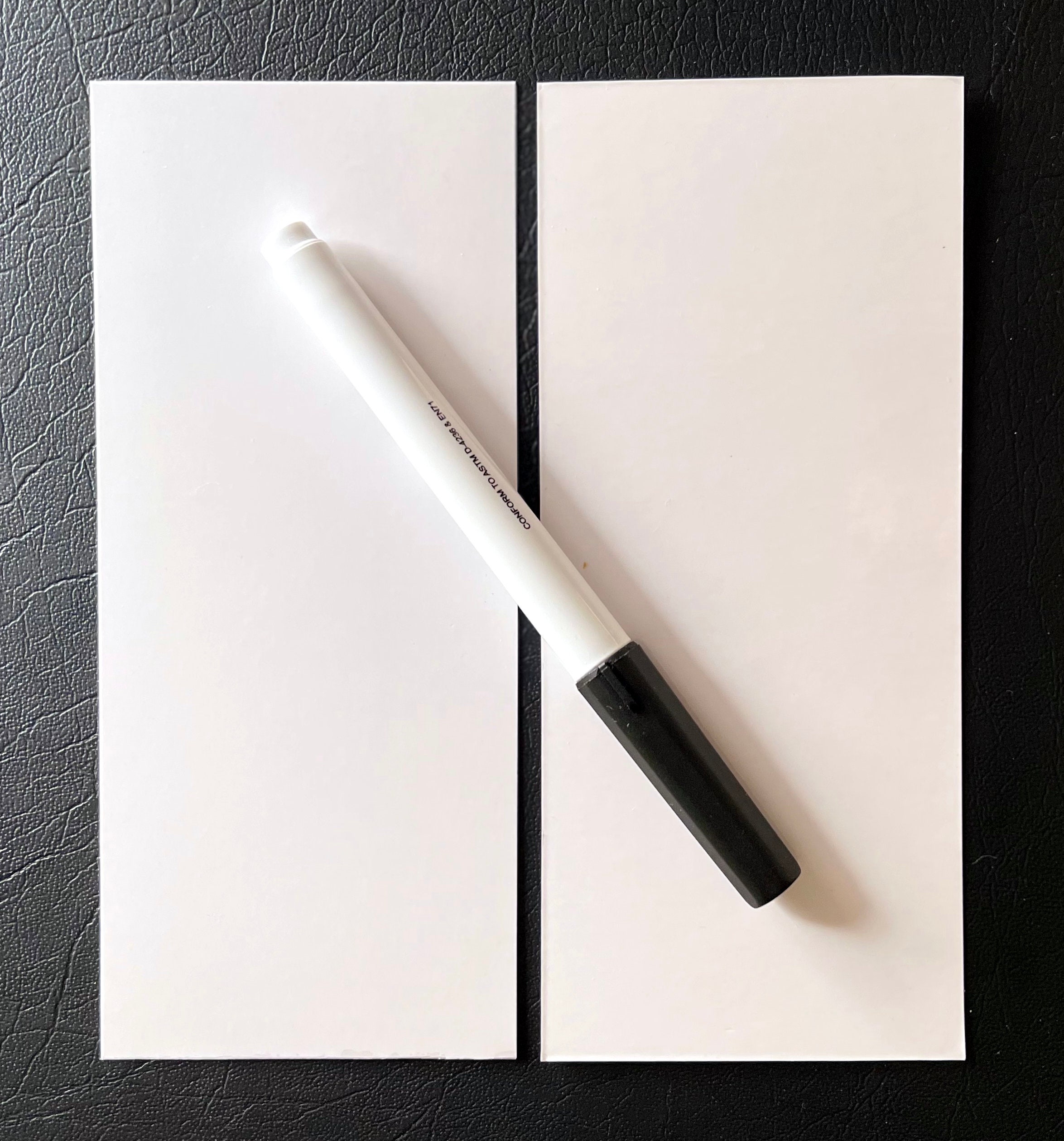 Dry-erase Replacement Inserts for Checklists Exclusively From ...