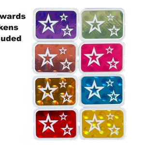 Token Set (8) for REWARDS Checklist - Etsy