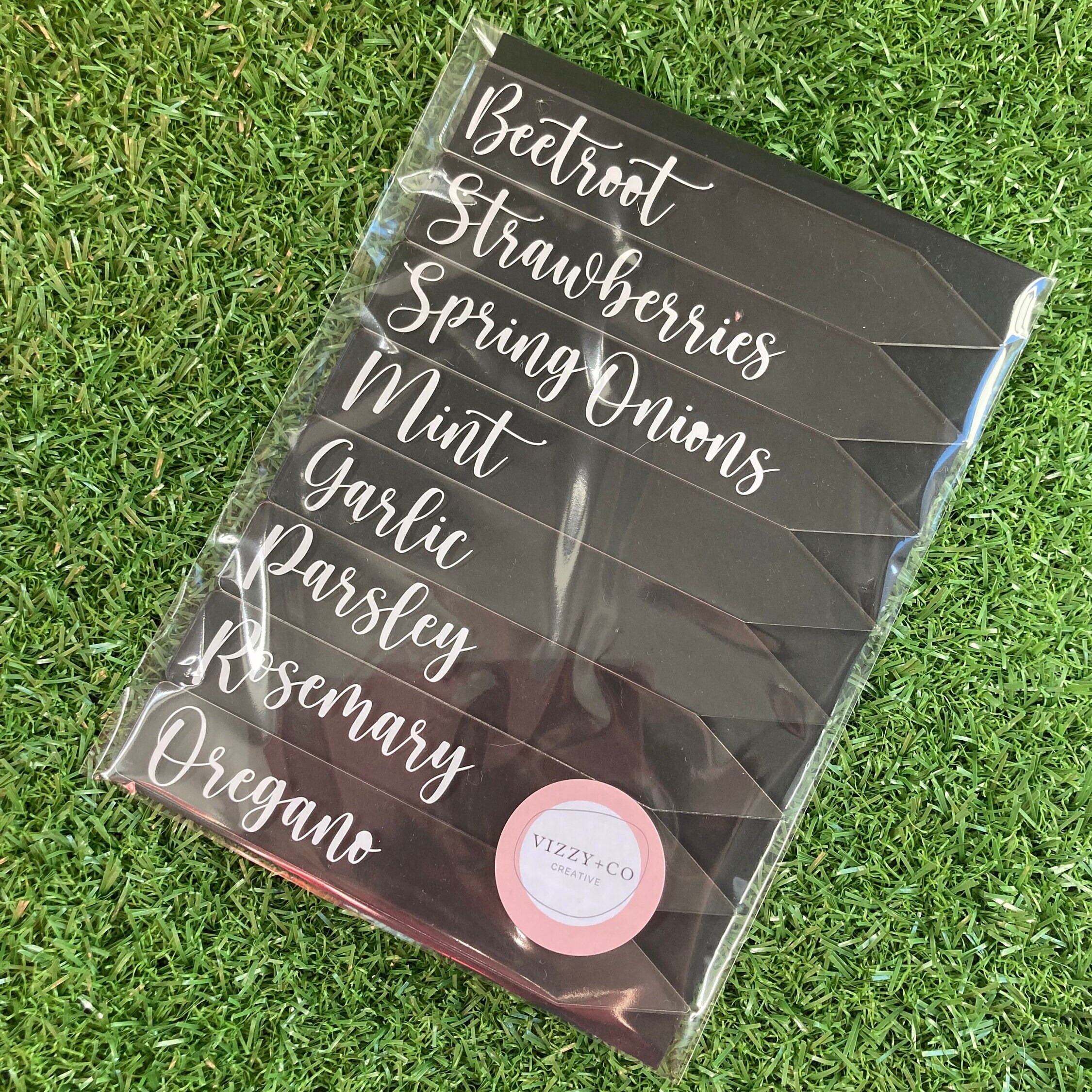 Plant Identification Tags Custom Labels Acrylic Plant Tag - Etsy Australia