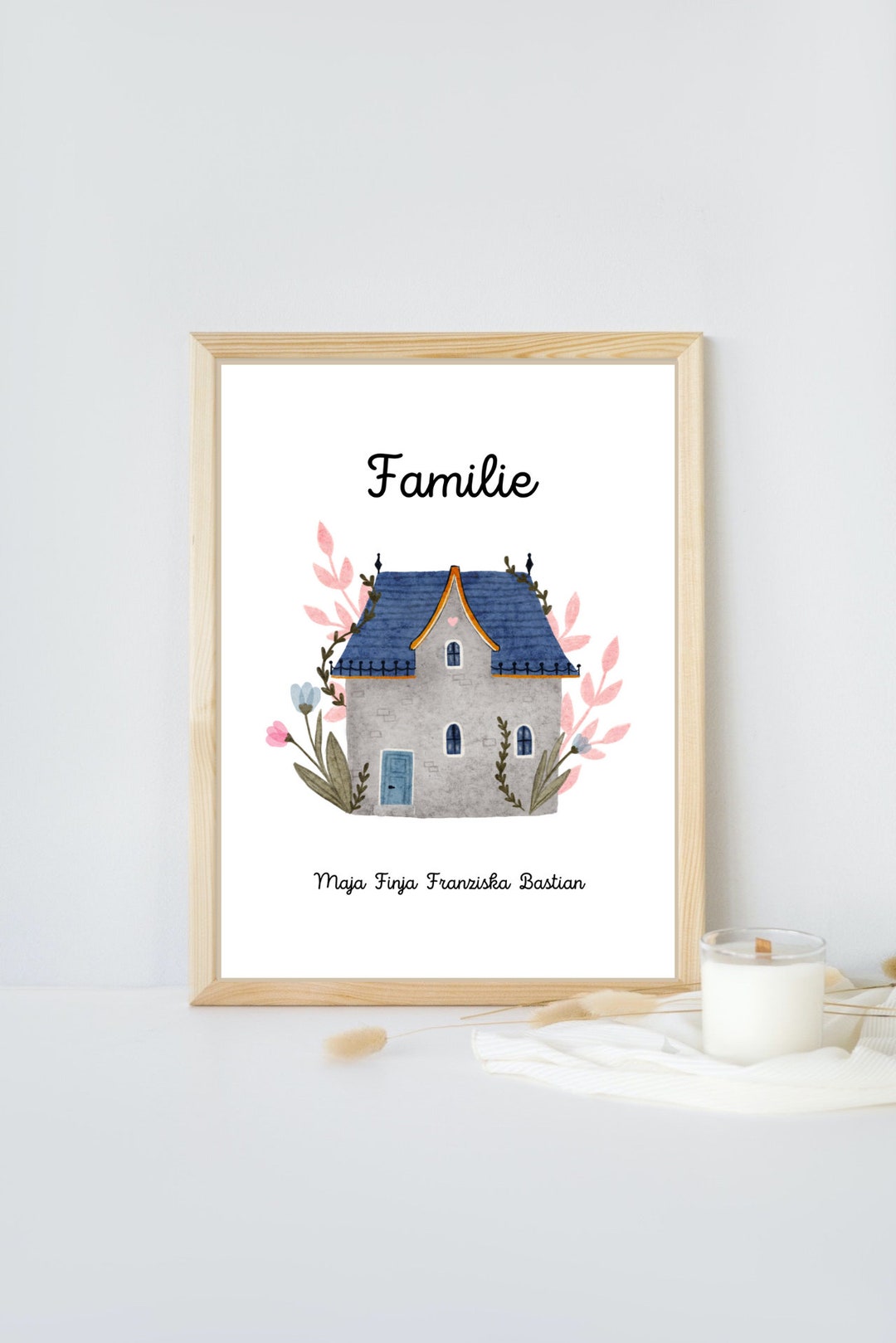 Personalized Family Poster House Family Sign Welcome to Our - Etsy