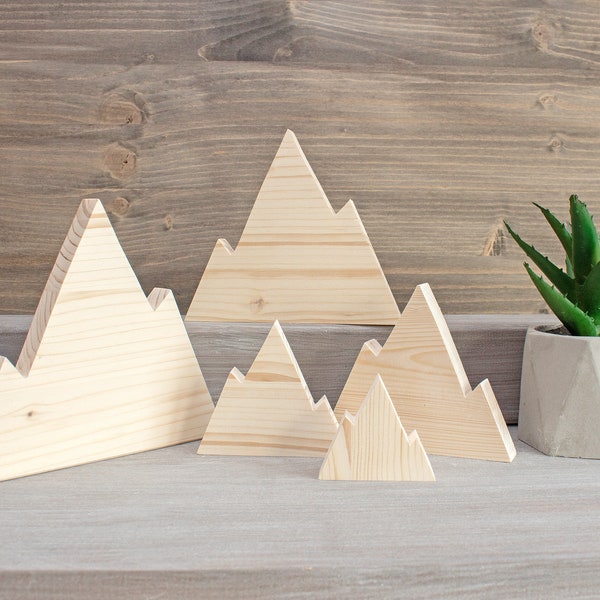 Mountain Cutout - Etsy