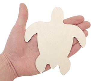 Unfinished Wooden Sea Turtle Shape Sea Turtle Cut Out - Etsy