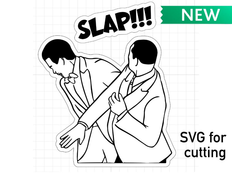 Will Smith Slap CUT FILE, Cricut, Cameo Silhouette .svg Digital ...