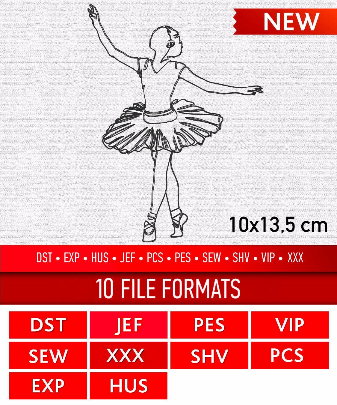 2 sizes Retro Dst Hus Jef Pes Exp Vp3 formats Ballroom Dancers ...