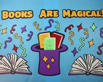Reading is Magic Bulletin Board - Etsy