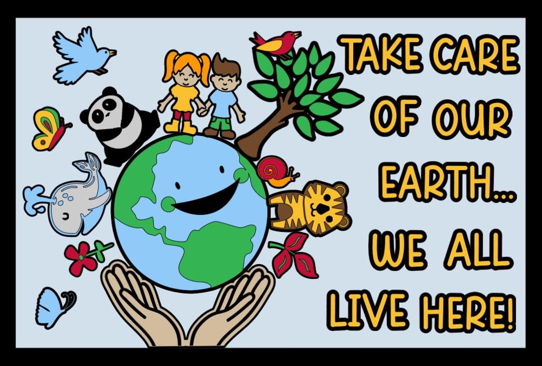 Earth Day Bulletin Board Kit: Classroom Library Door Decoration - Etsy