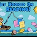 Get Hooked on Reading Bulletin Board Kit: Classroom Library Decor - Etsy