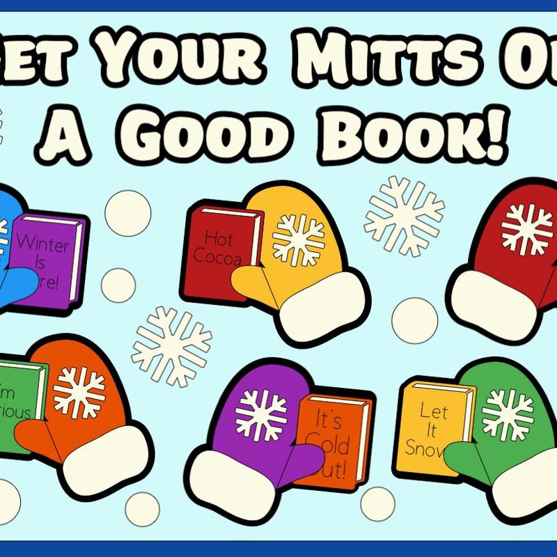 Winter Bulletin Board Kit - Etsy