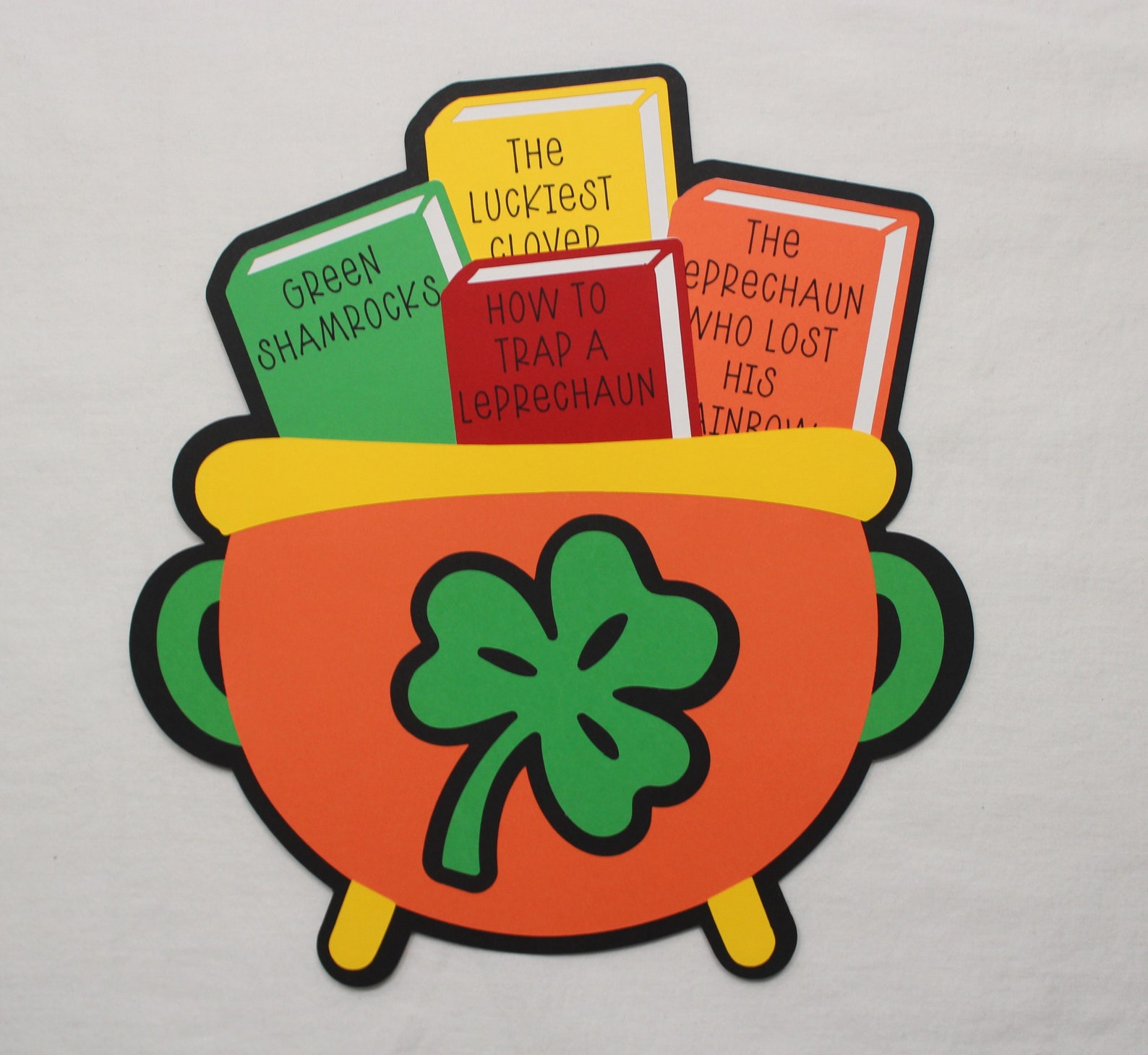 Books Are as Good as Gold Bulletin Board Kit: St. Patrick's Day ...