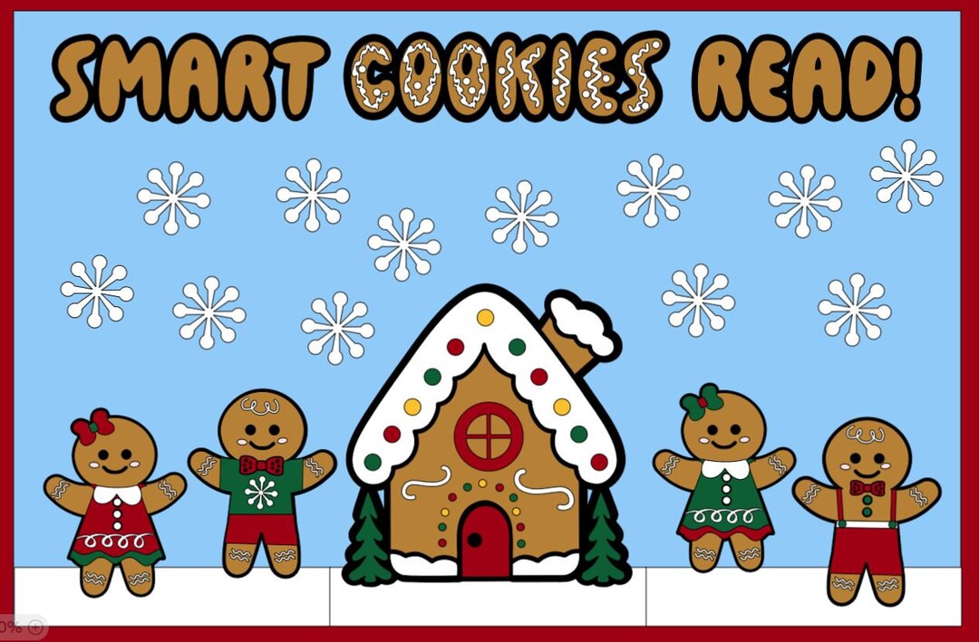 Smart Cookies Read Bulletin Board Kit, Reading, School, Library ...