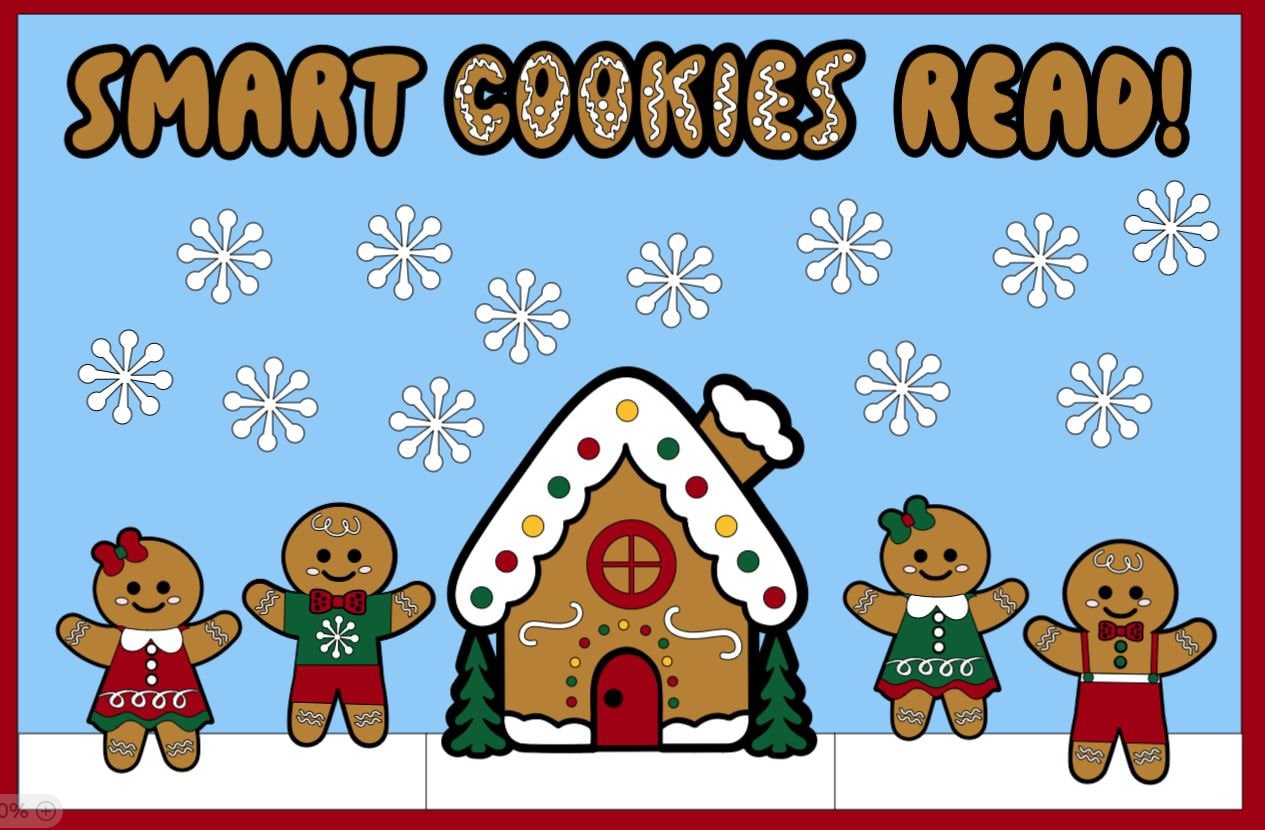Smart Cookies Read Bulletin Board Kit, Reading, School, Library ...