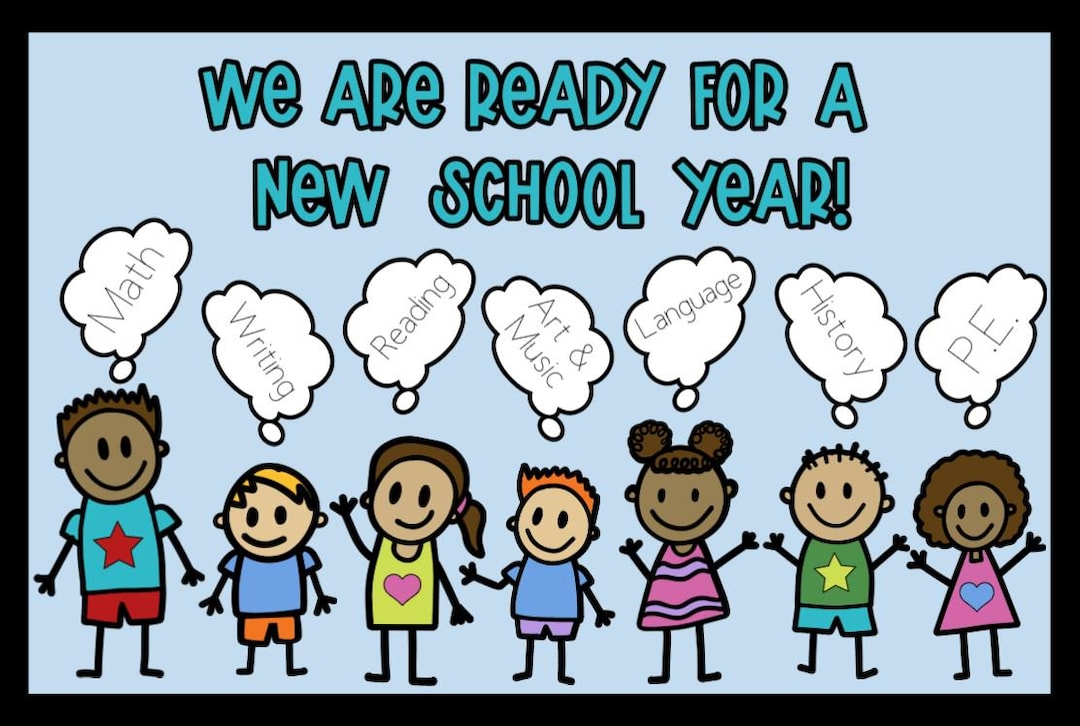 New School Year Bulletin Board Kit: Classroom Decor - Etsy