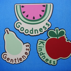 The Fruit of the Spirit Bulletin Board Kit, School, Christian, Teacher ...