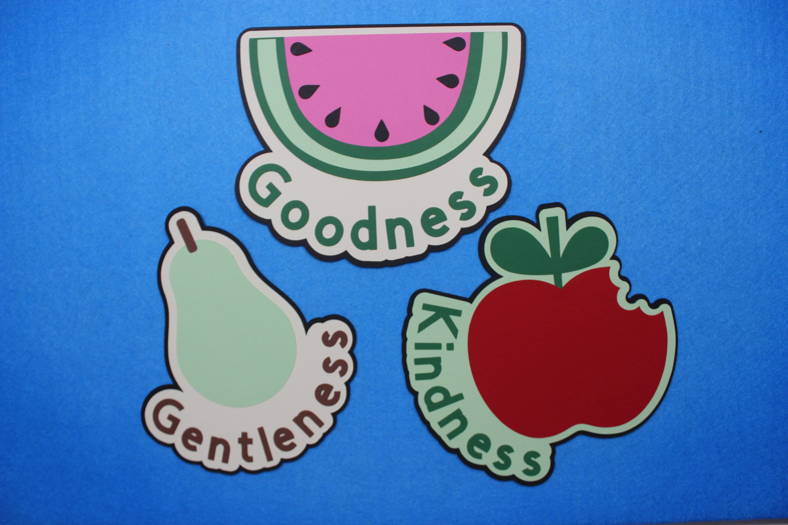 The Fruit of the Spirit Bulletin Board Kit School Christian - Etsy