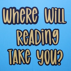 Where Will Reading Take You Bulletin Board Kit, Reading, School ...