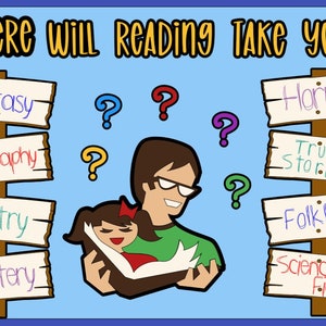 Where Will Reading Take You Bulletin Board Kit, Reading, School ...