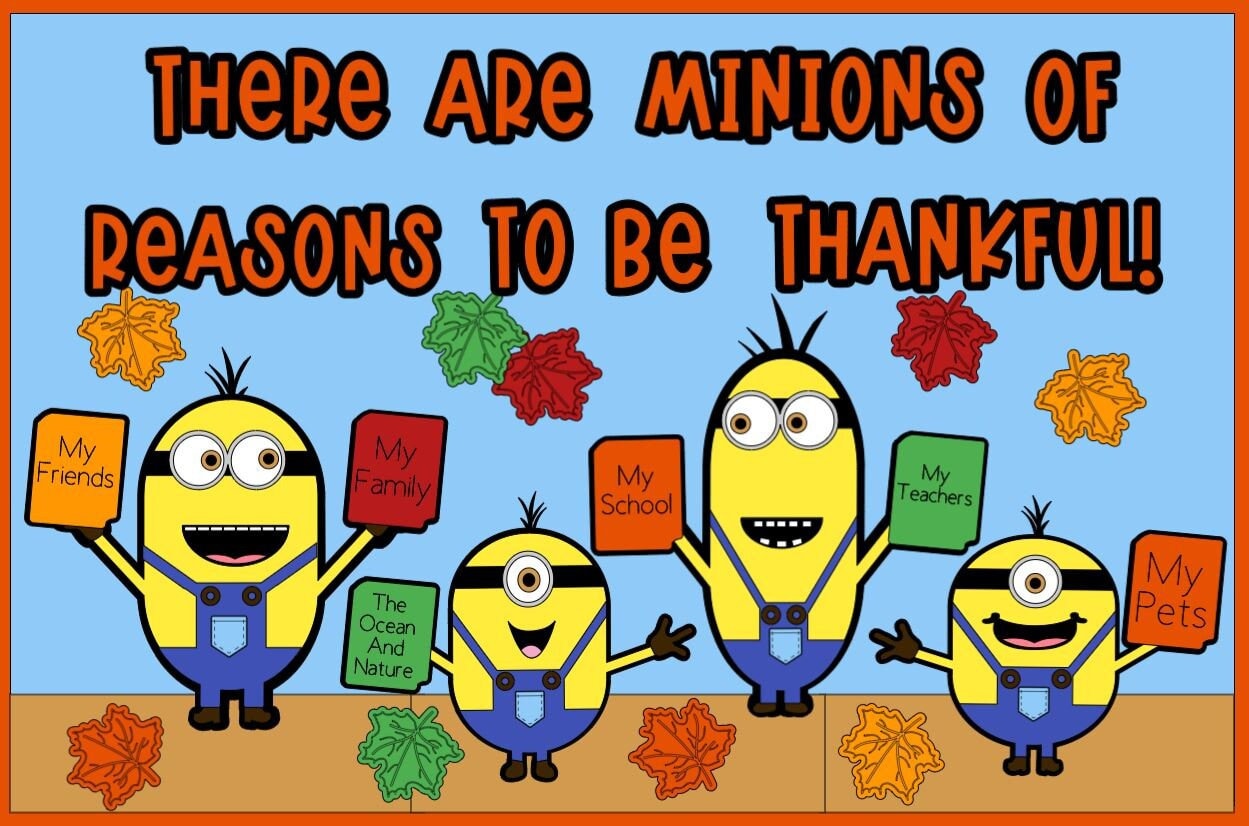 Minion Template For Bulletin Board