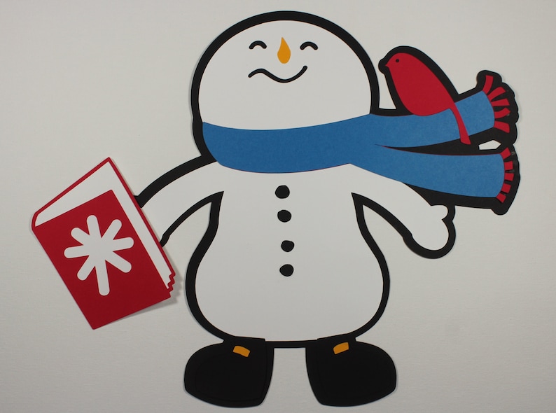 Snow Many Books Bulletin Board Kit School Reading Library - Etsy