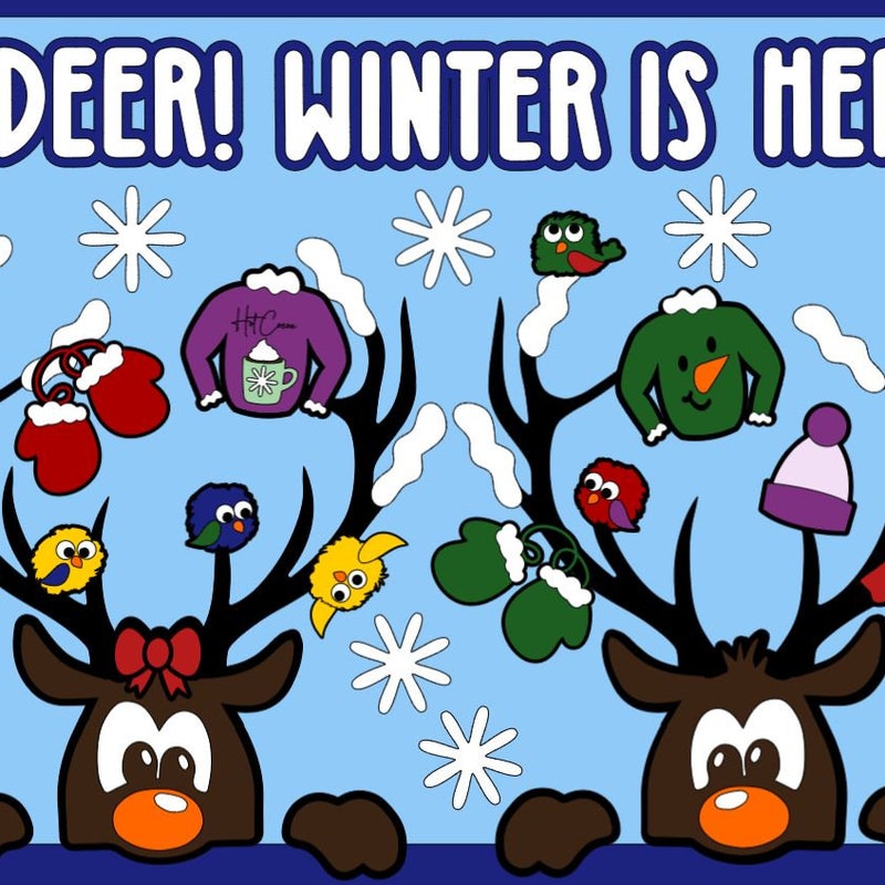 Winter Bulletin Boards - Etsy