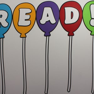 READ Bulletin Board Kit School Reading Classroom Library - Etsy