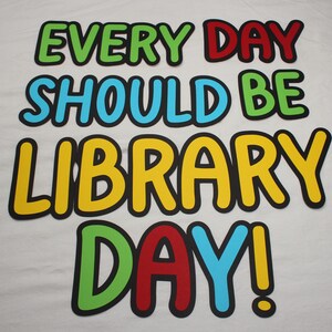 Library Day Bulletin Board Kit: Classroom Door Decoration - Etsy