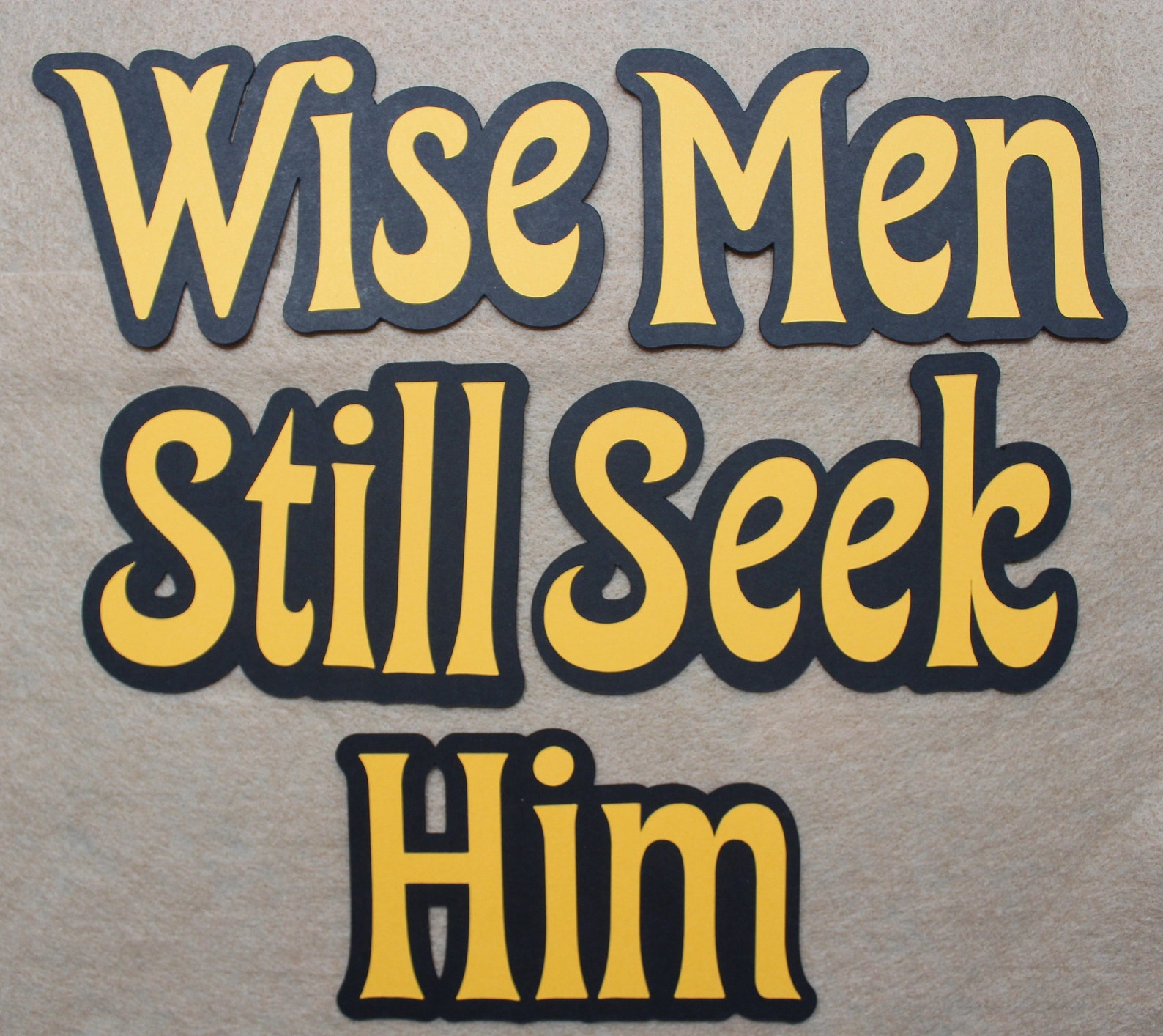 Wise Men Still Seek Him Bulletin Board Kit, Christmas, Nativity ...