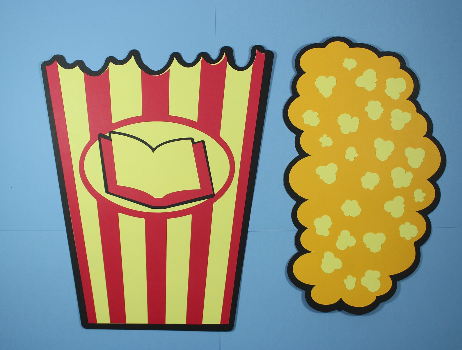 Pop Open A Good Book Bulletin Board Kit Reading School | Etsy