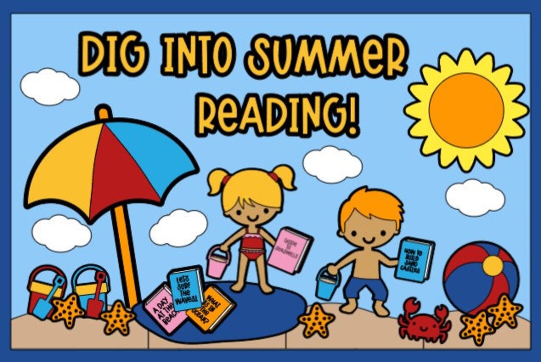 Dig Into Summer Reading Bulletin Board Kit, Summer Reading, School ...
