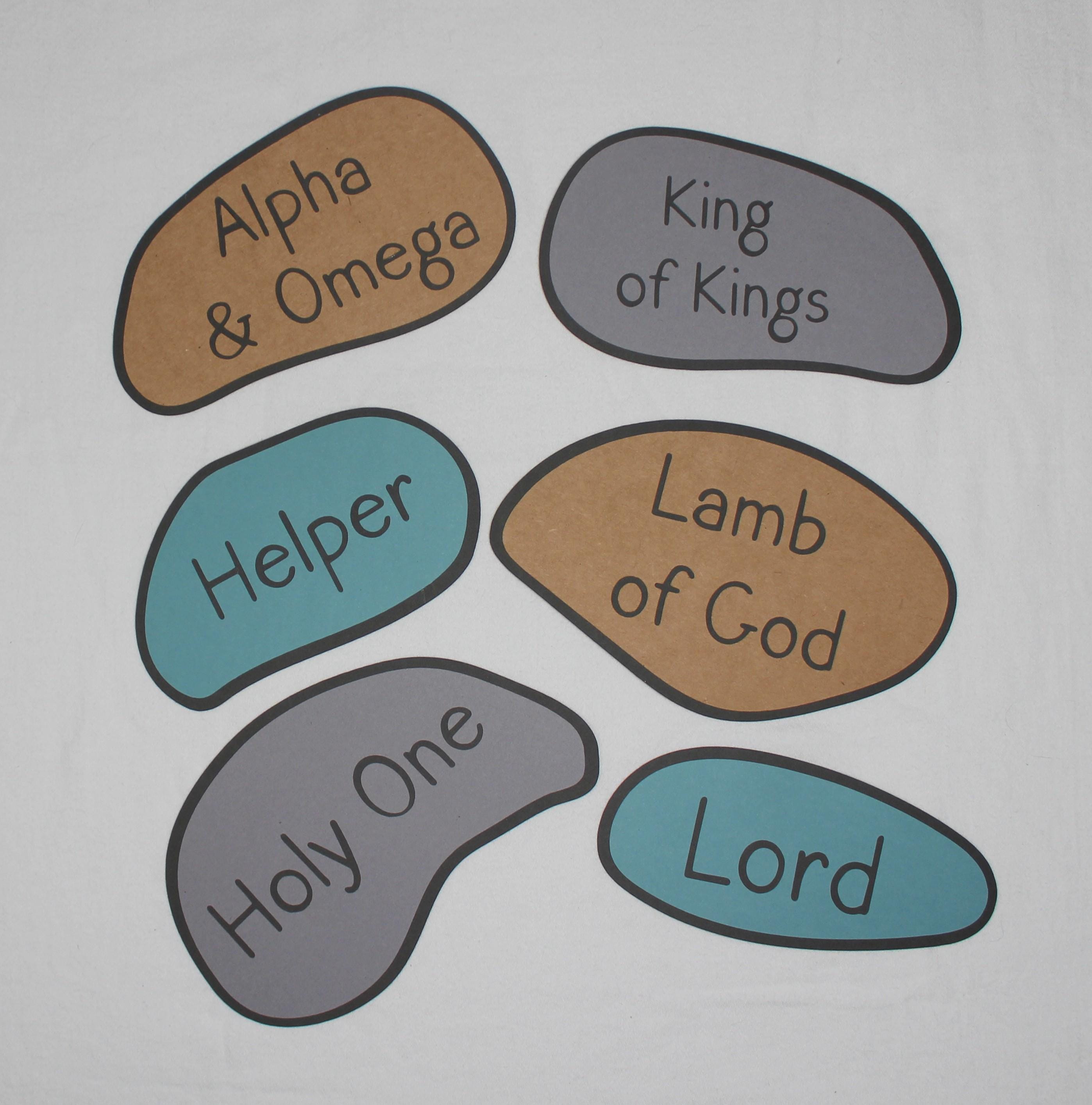 Names of Jesus Bulletin Board Kit: Church Classroom Decor - Etsy