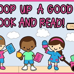 Scoop up A Good Book Bulletin Board Kit, Reading, Library, Classroom ...
