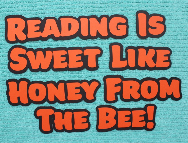 Reading is Sweet Bulletin Board Kit School Reading - Etsy
