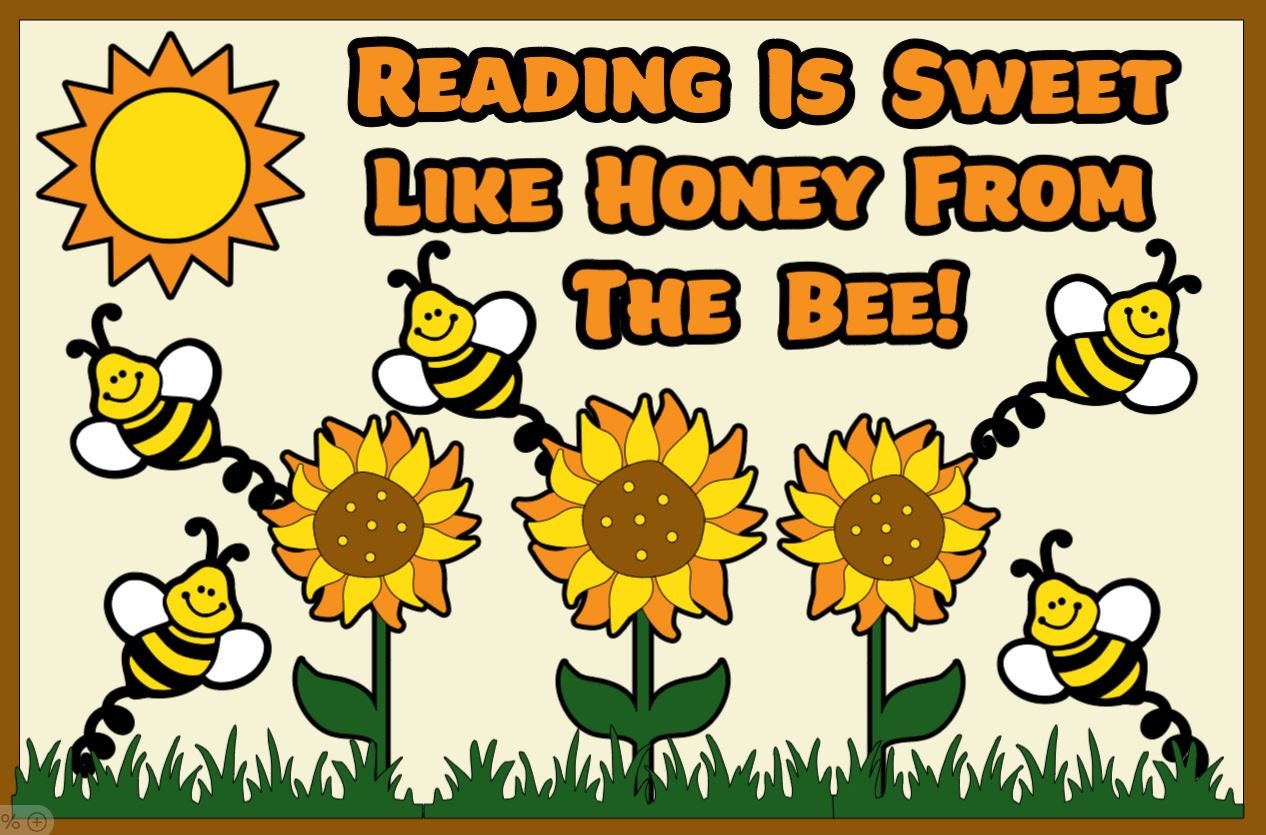 Reading is Sweet Bulletin Board Kit School Reading - Etsy