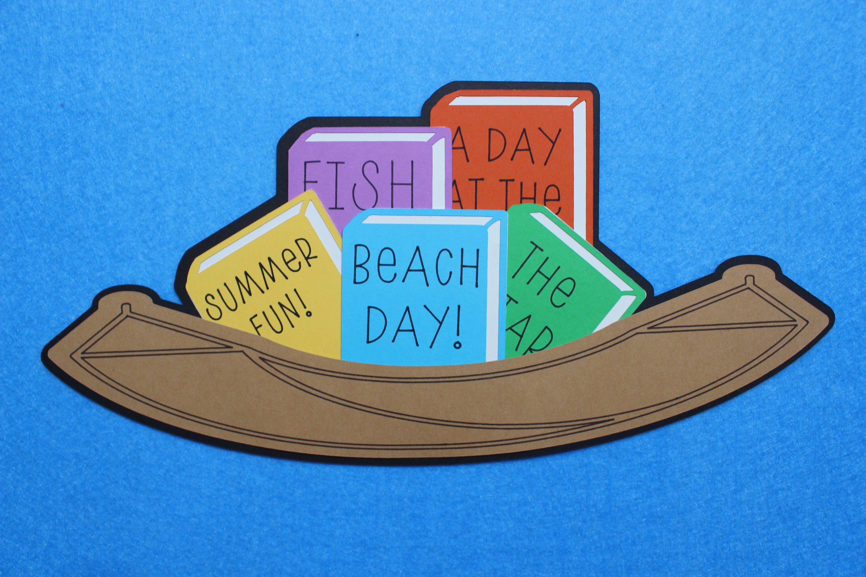 Summer Reading Bulletin Board Kit: Flip Flops, Hammock, Books - Etsy