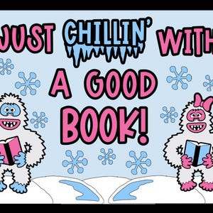 Yeti Reading Bulletin Board Kit: Winter Classroom Decor - Etsy