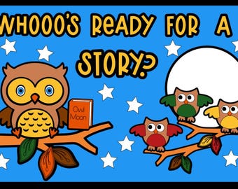 Reading Owls Bulletin Board Kit, Books Library Wise Owl Fall Theme ...