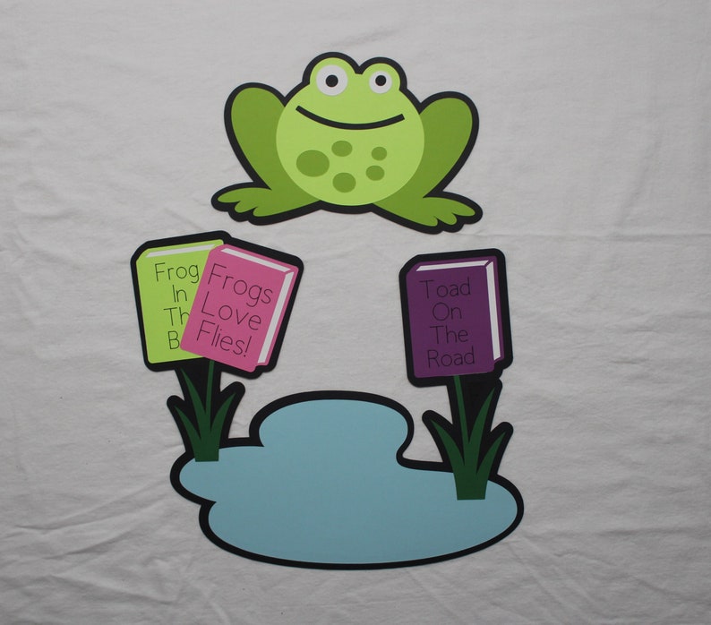 Read It! Frog Bulletin Board Kit: Classroom Library Door Decor - Etsy
