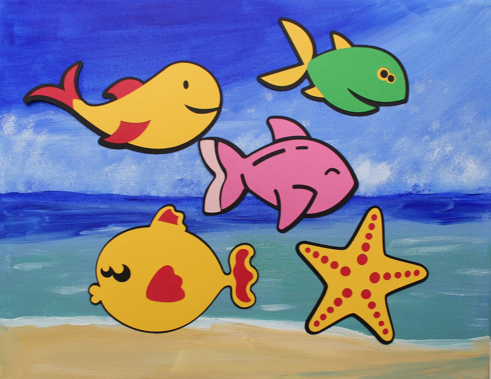 We All Swim Together Bulletin Board Kit School Teacher - Etsy