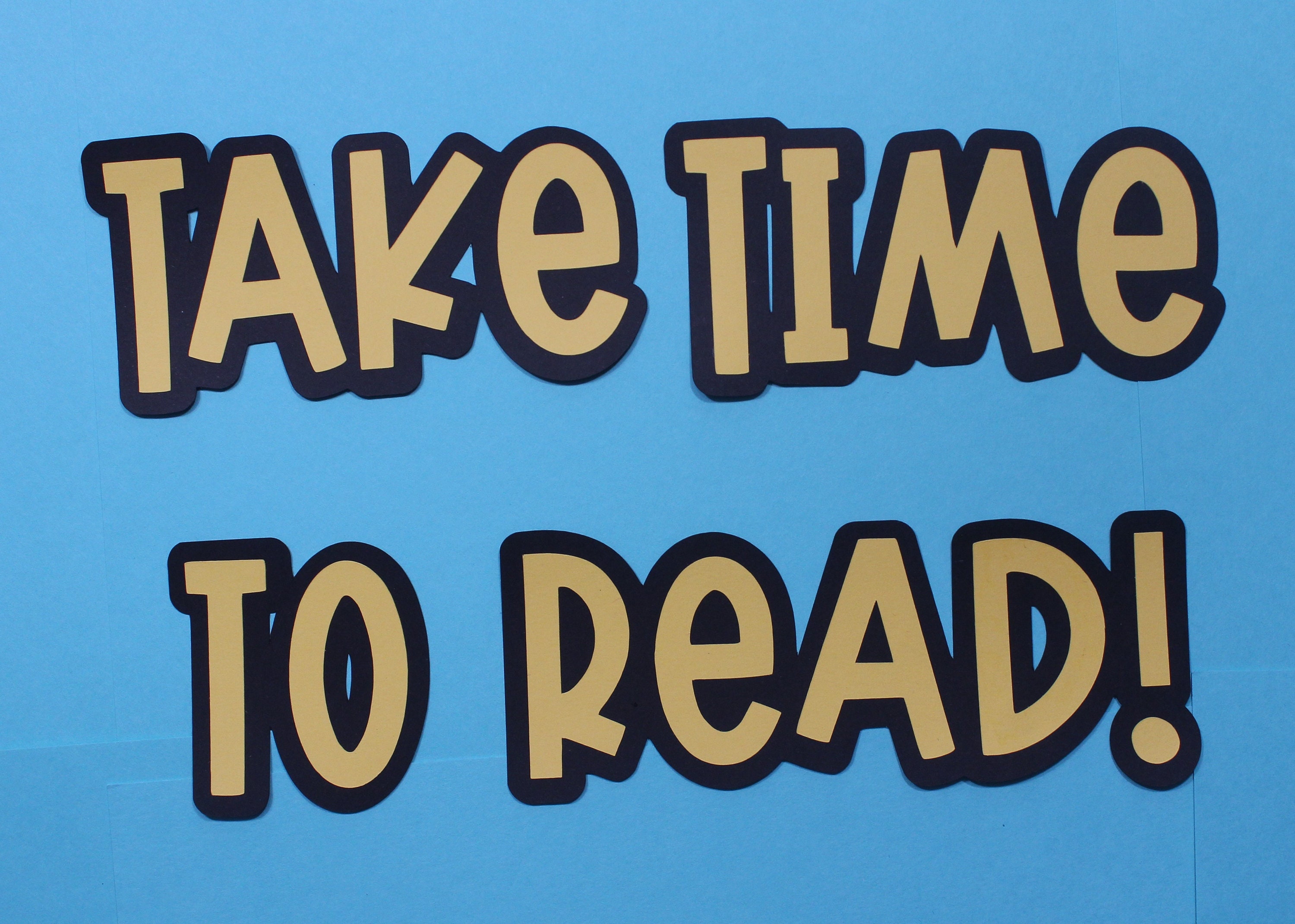 Take Time to Read Bulletin Board Kit Reading Libraries | Etsy