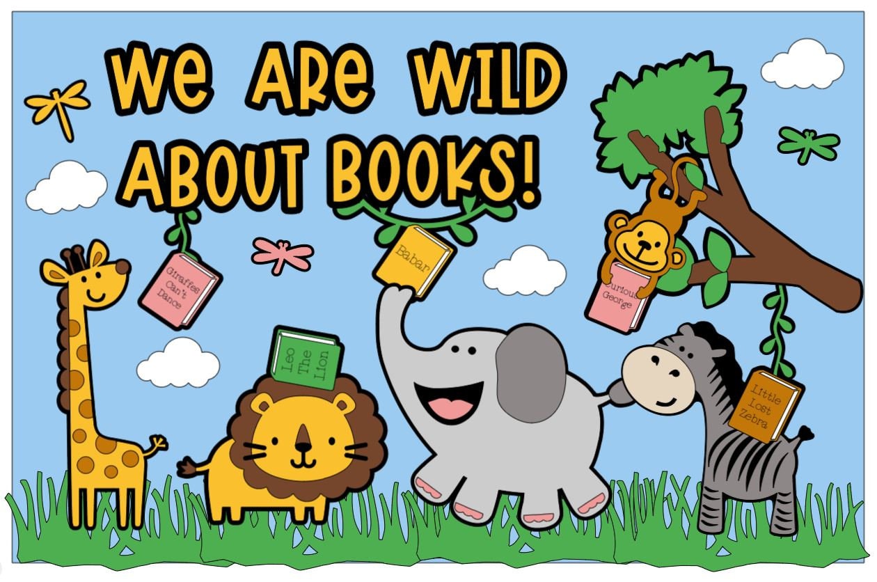 Wild About Reading Bulletin Board Ideas Making Bulletin Board Titles