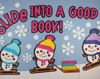 Fall Into a Good Book Bulletin Board - Etsy