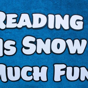 Reading is Snow Much Fun! Bulletin Board Kit, School, Library ...