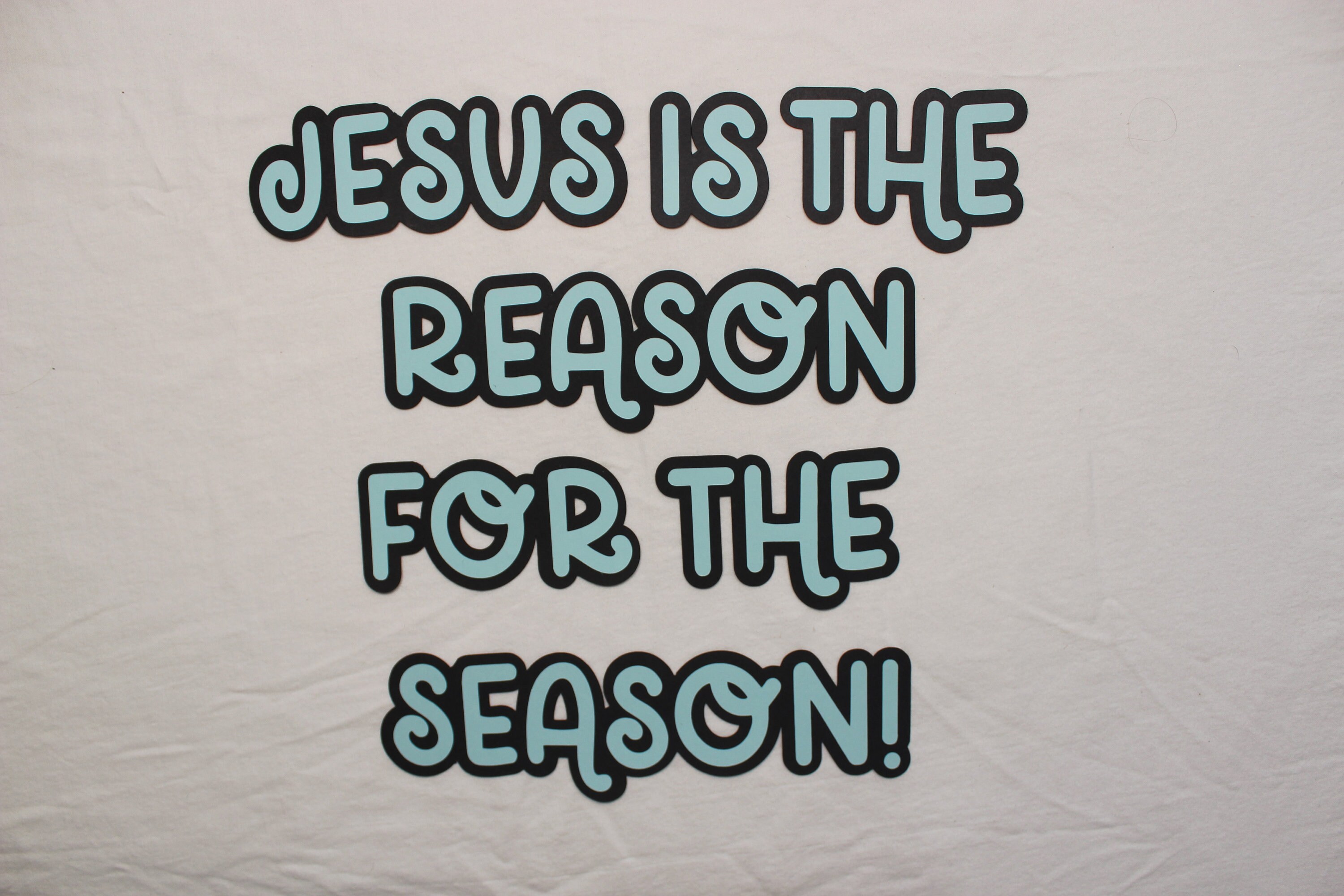 Jesus is the Reason for the Season Bulletin Board Kit, School, Church ...