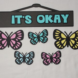 It's Okay Bulletin Board Kit: Mental Health Decor - Etsy