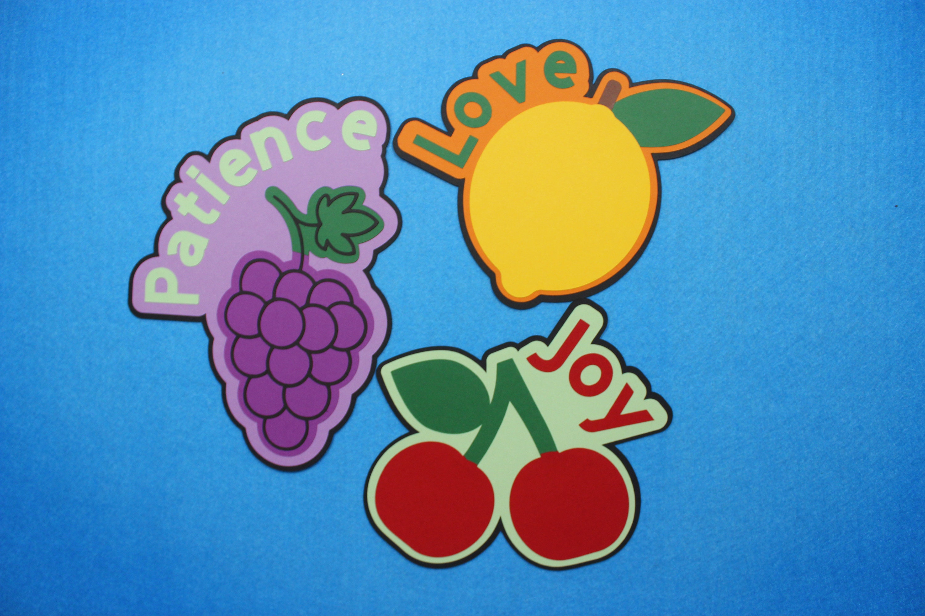 The Fruit of the Spirit Bulletin Board Kit School Christian - Etsy