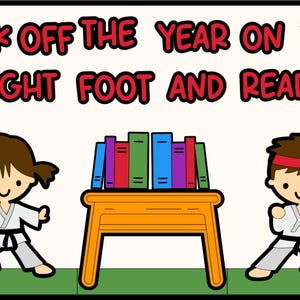 Kick off the Year Bulletin Board Kit: Classroom Library Door Decor - Etsy